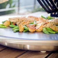 Qookingtable: Teppanyaki Grill with 3 different heat zones